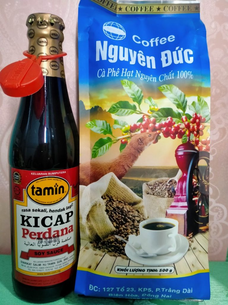 Hắc xì dầu - Kicap Perdana Tamin. Làm nước chấm, ướp cá thịt.....