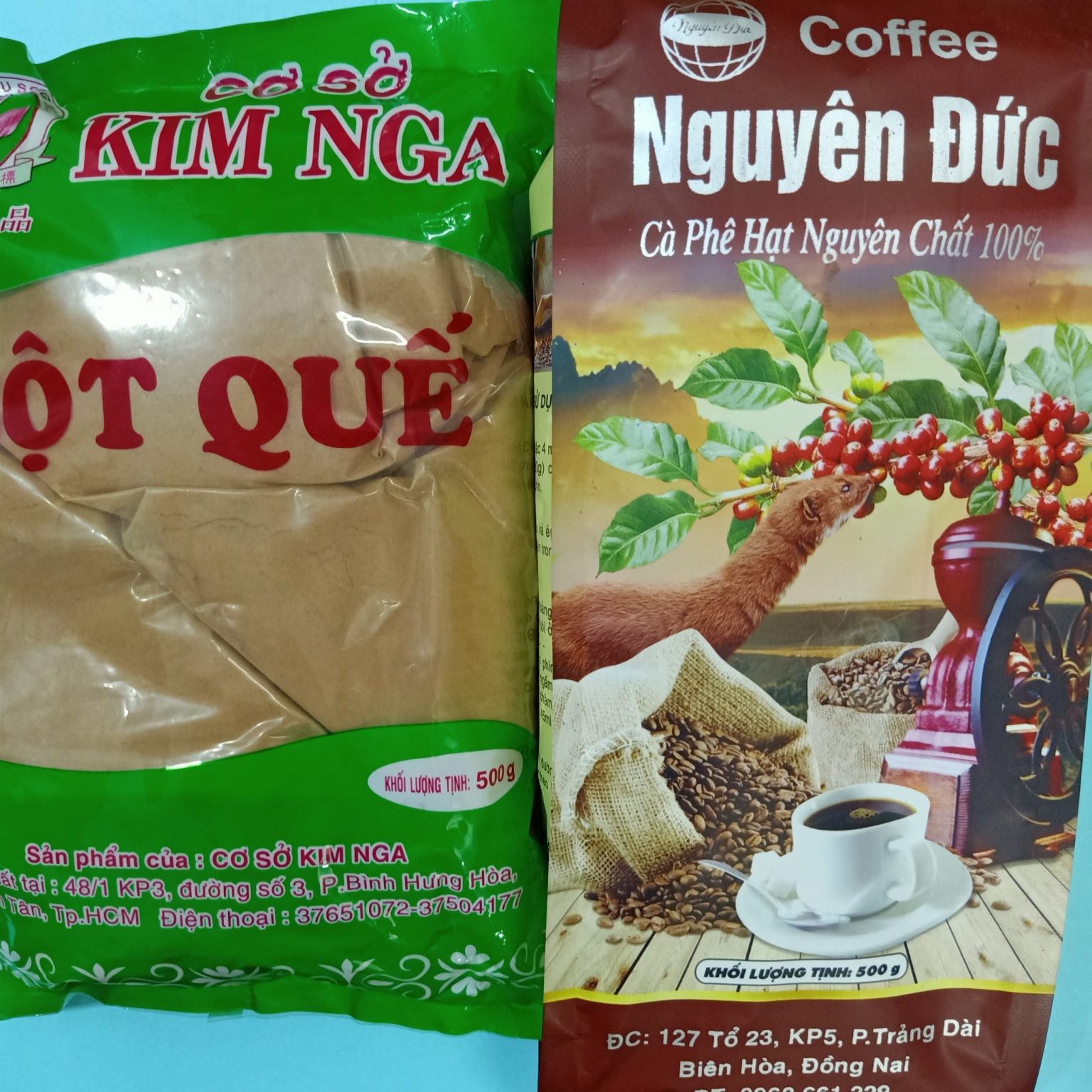 Bột cà ri Kim Nga 500g. Dùng chế biến các món cà ri từ thịt bò, dê,